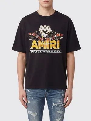 Amiri Dropped-shoulder Cotton T-shirt With Graphic Logo Print