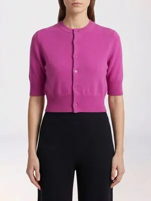 Extreme Cashmere Crew Neck Cardigan - Pink
