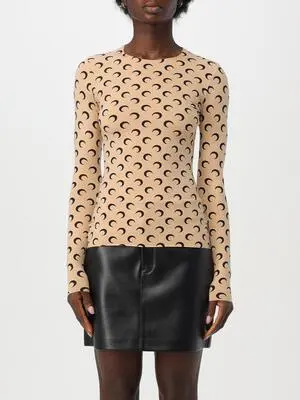 MARINE SERRE Top Colour - Camel