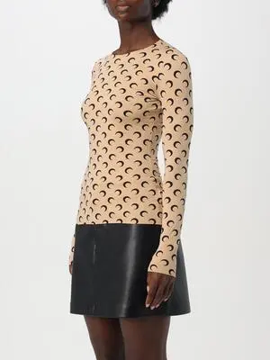 MARINE SERRE Top Colour - Camel