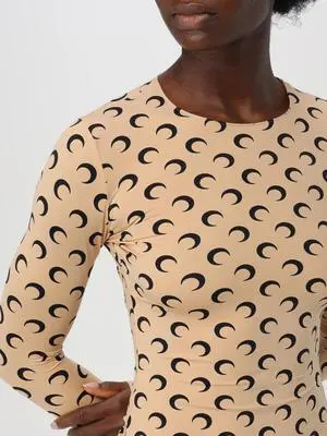 MARINE SERRE Top Colour - Camel