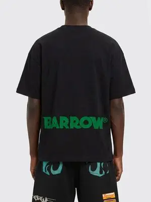 BARROW Cotton T-shirt With Logo - Black