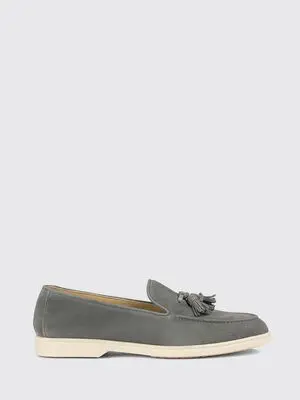 DOUCAL'S Suede Loafers - Grey