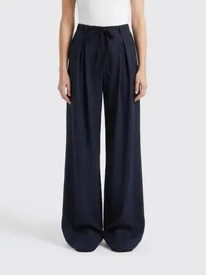 Barena Venezia Virgin Wool Palazzo Trousers - Blue