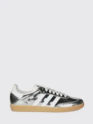 ADIDAS ORIGINALS Metallic Trainers - Silver