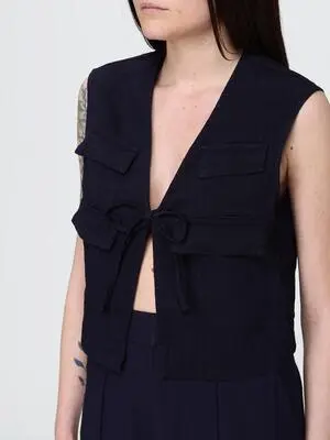 Barena Venezia Linen Blend Vest