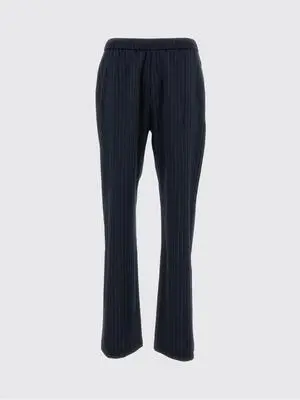 Barena Venezia Wide-leg Virgin Wool Stretch Pinstripe Trousers