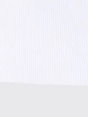 Michael Kors Viscose Knit Polo Shirt - White