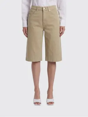 DONDUP Cropped Cotton Trousers - Brown