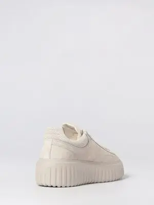 Hogan H-stripes Suede Sneakers - Grey