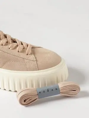 Hogan H-stripes Suede Sneakers