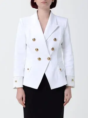 Elisabetta Franchi Double-breasted Blazer - Ivory