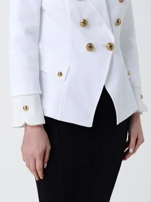Elisabetta Franchi Double-breasted Blazer - Ivory