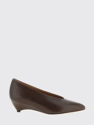 JIL SANDER Arc Calf Leather Pumps - Brown