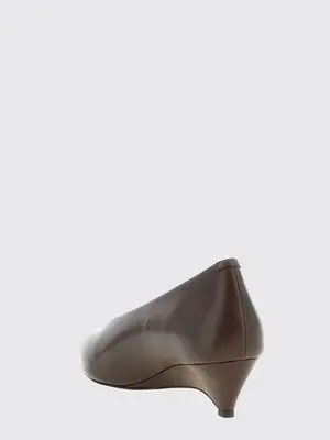 JIL SANDER Arc Calf Leather Pumps - Brown