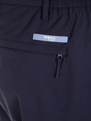 PEOPLE OF SHIBUYA Technical Fabric Chino Shorts - Black