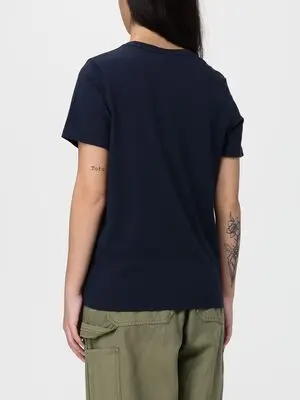 Maison Kitsuné Organic Cotton T-shirts - Blue