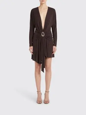 Christopher Esber Mini Jersey Dress - Brown