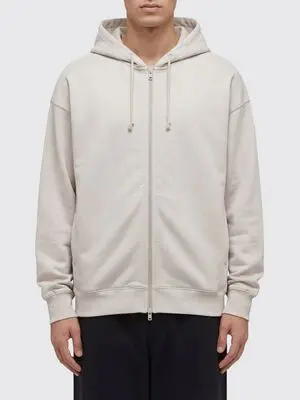 Y3 Cotton Blend Hoodie - Brown