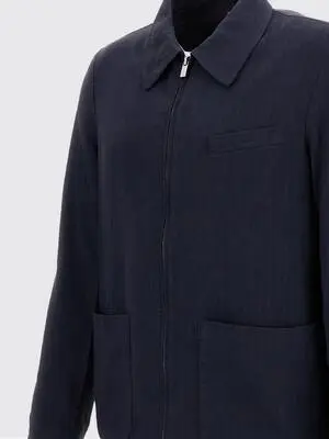 Barena Venezia Linen Blend Shirt Jacket