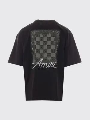 Amiri Relaxed-fit Dropped-shoulder T-shirt With Graphic Print - Black
