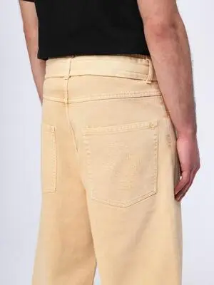 COUNTY OF MILAN Wide Leg Cropped Jeans