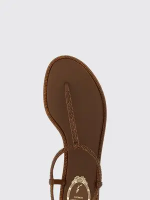 Rene Caovilla Heeled Sandals Colour - Brown