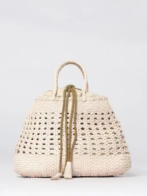 Dragon Diffusion Santa Cano Woven Leather Bag - Beige