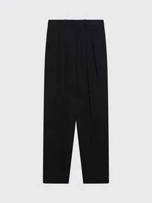 Loulou De Saison Wool Blend Classic Trousers - Black