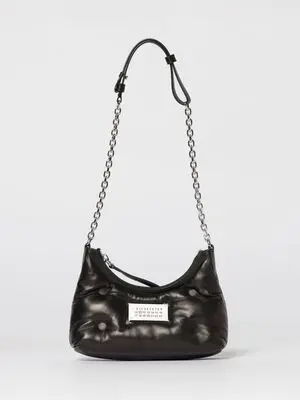MAISON MARGIELA Glam Slam Quilted Leather Bag - Black