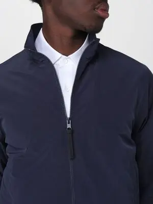 PEOPLE OF SHIBUYA Polyester Bomber Jacket - Navy