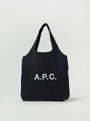 A.p.c. Tote Bag Colour - Blue