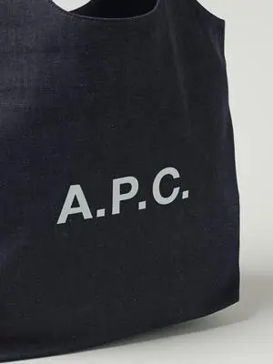 A.p.c. Tote Bag Colour - Blue