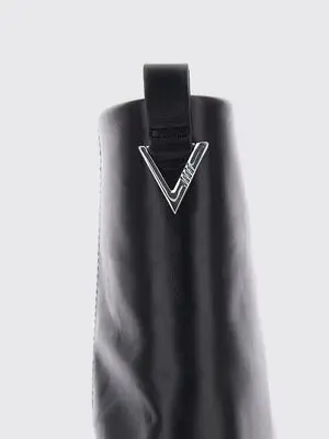 Attico Robin Draped Calf Leather Boots