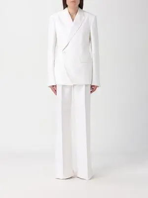 Dsquared2 Single-breasted Cotton Blend Suit - White