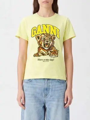 Ganni Slim Fit T-shirts For Women