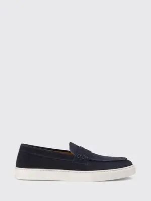 DOUCAL'S Suede Loafer Blue