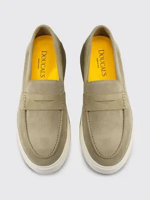 DOUCAL'S Suede Loafer - Sand