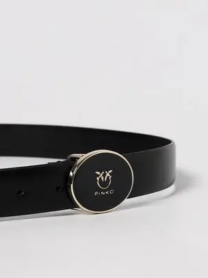 Pinko Belt With Logo Buckle