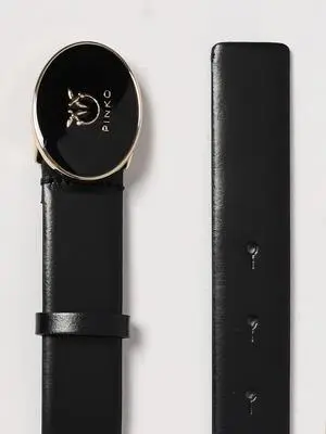 Pinko Belt With Logo Buckle