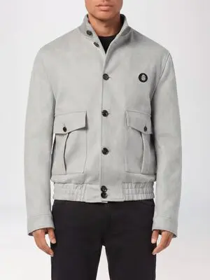 BILLIONAIRE Wool Bomber Jacket - Grey
