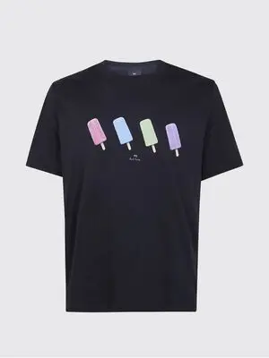 Paul Smith Crew Neck Cotton T-shirt - Black