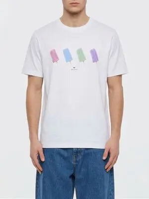 Paul Smith Crew Neck Cotton T-shirt - White