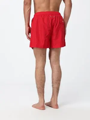 Kiton Polyester Swim Shorts With Elasticated Waist