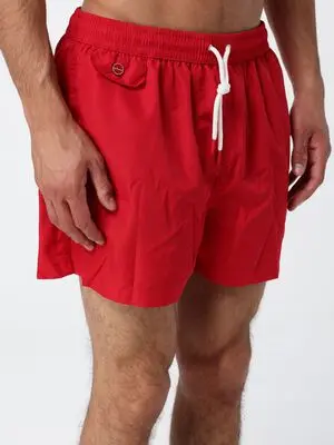 Kiton Polyester Swim Shorts With Elasticated Waist