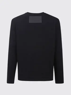 JIL SANDER Long-sleeved Cotton T-shirt With Crew Neck - Black