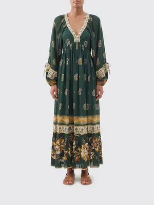 Farm Rio Maxi Dress With Paisley Print