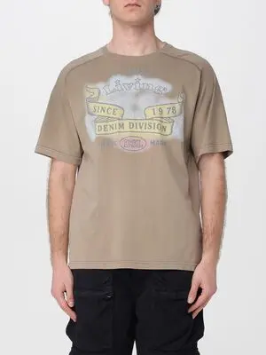 DIESEL® Printed Cotton T-shirt - Grey