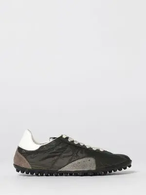 MAISON MARGIELA Sprinters Nylon And Suede Sneakers - Green
