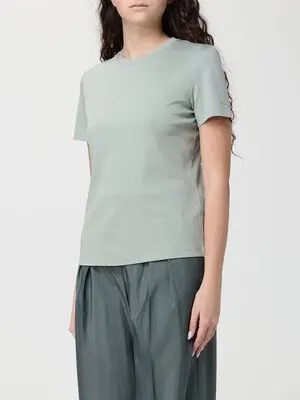 Max Mara Basic Cotton T-shirts - Green